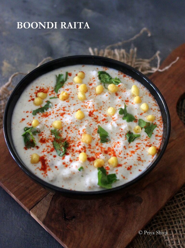 Boondi Raita - PRIYA KITCHENETTE
